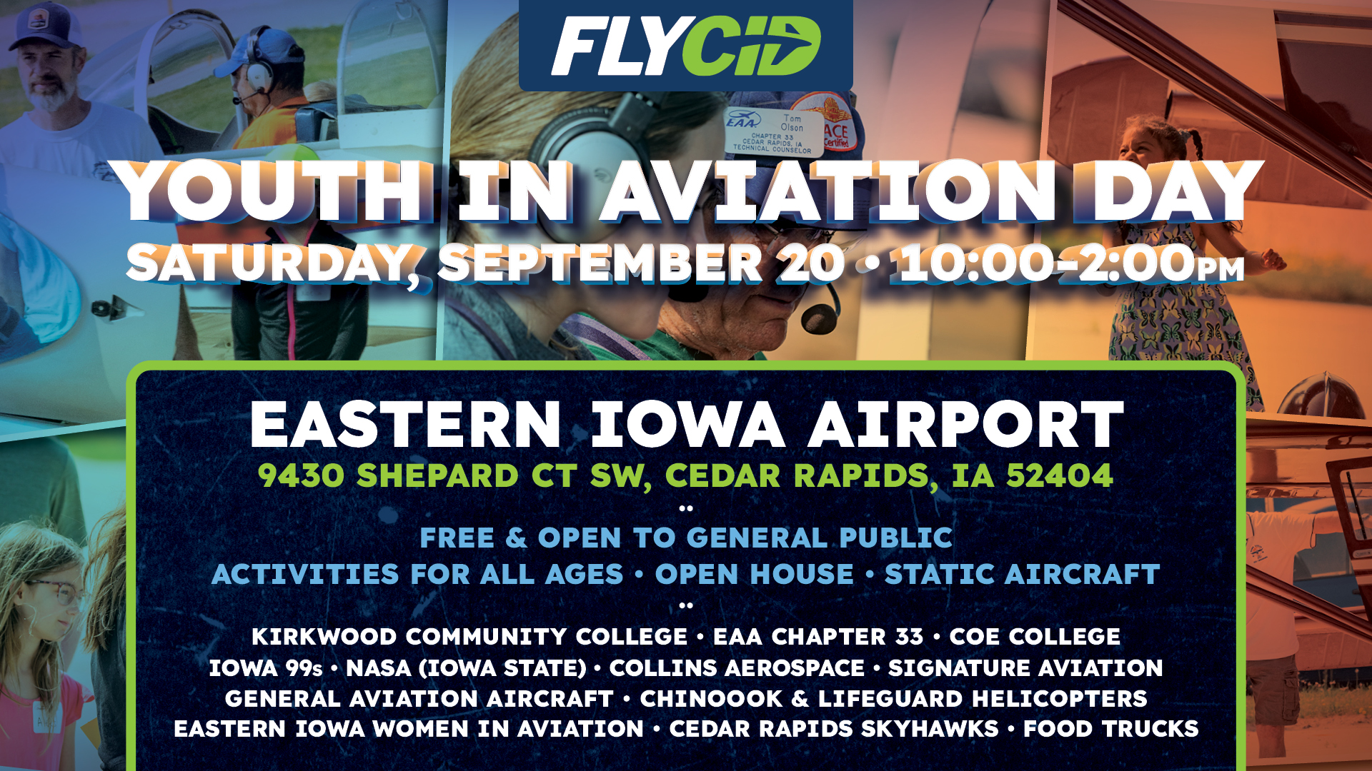 Youth in Aviation Day 2025 | Eastern Iowa Airport